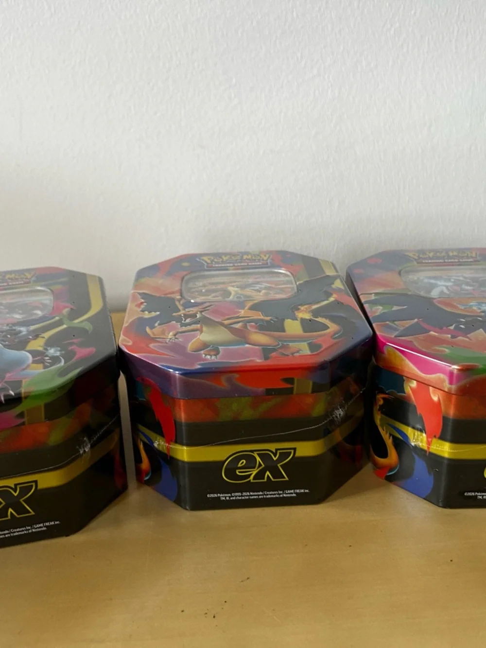 Pokemon | Toys | Pokemon Charizard Collector Tin Red Black Orange ...